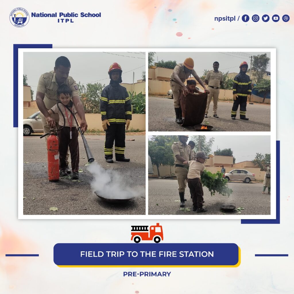 Field Trip to The Fire Station - Pre Primary - NPS ITPL