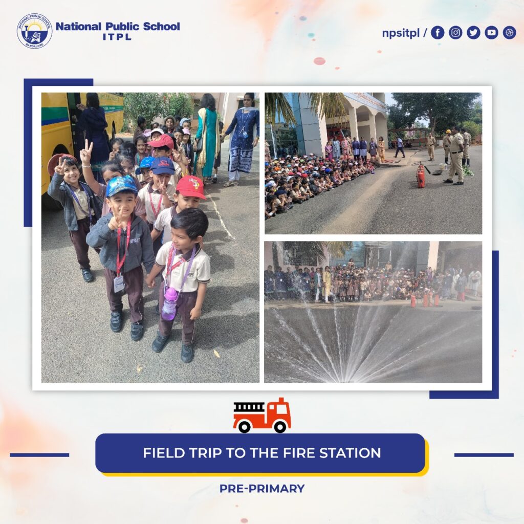 Field Trip to The Fire Station - Pre Primary - NPS ITPL